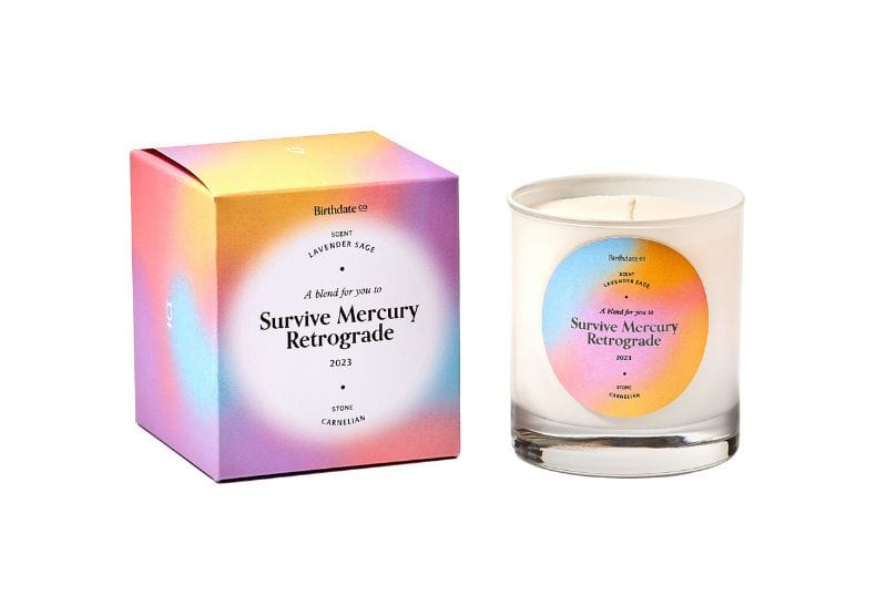 Mercury Retrograde Candle